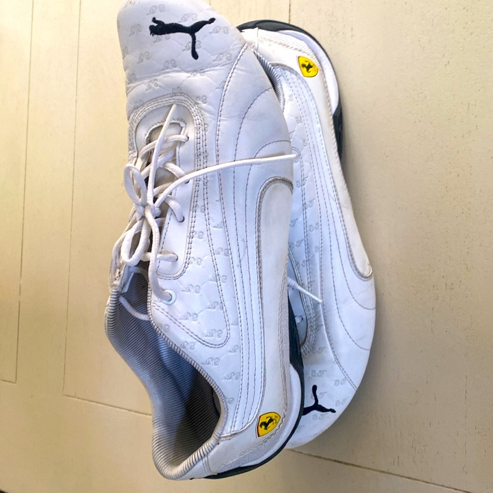 Ferrari Edition Puma White Athletic Shoe - Gem